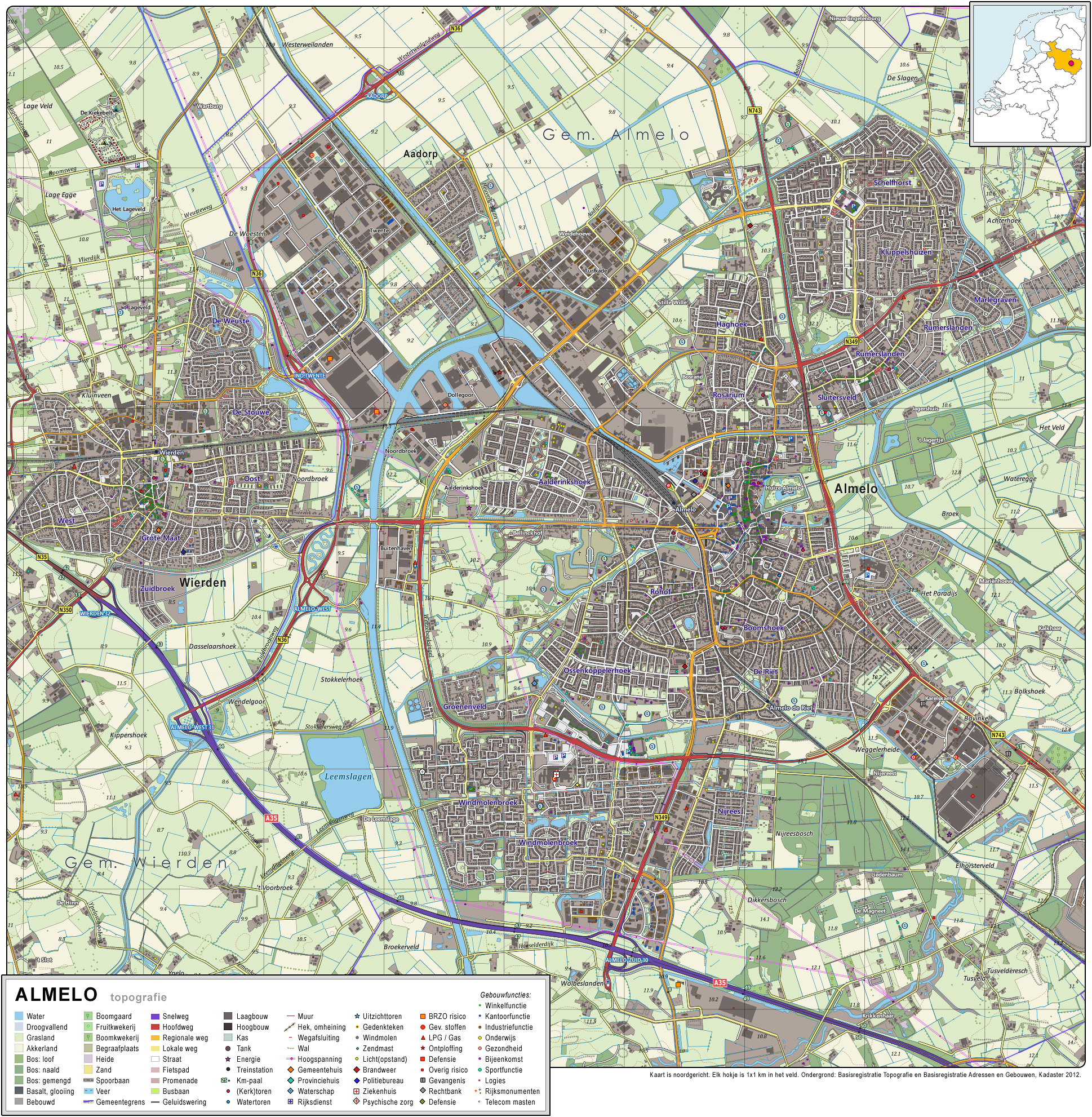 Postcode Almelo - Het Postcode en Adresboek van Nederland