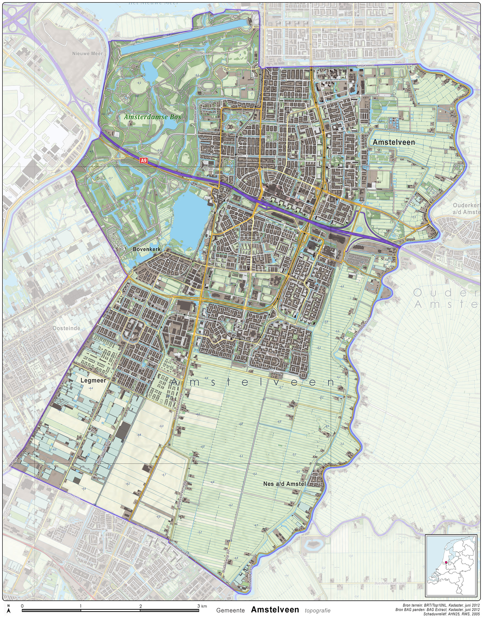 Postcode Amstelveen - Het Postcode en Adresboek van Nederland