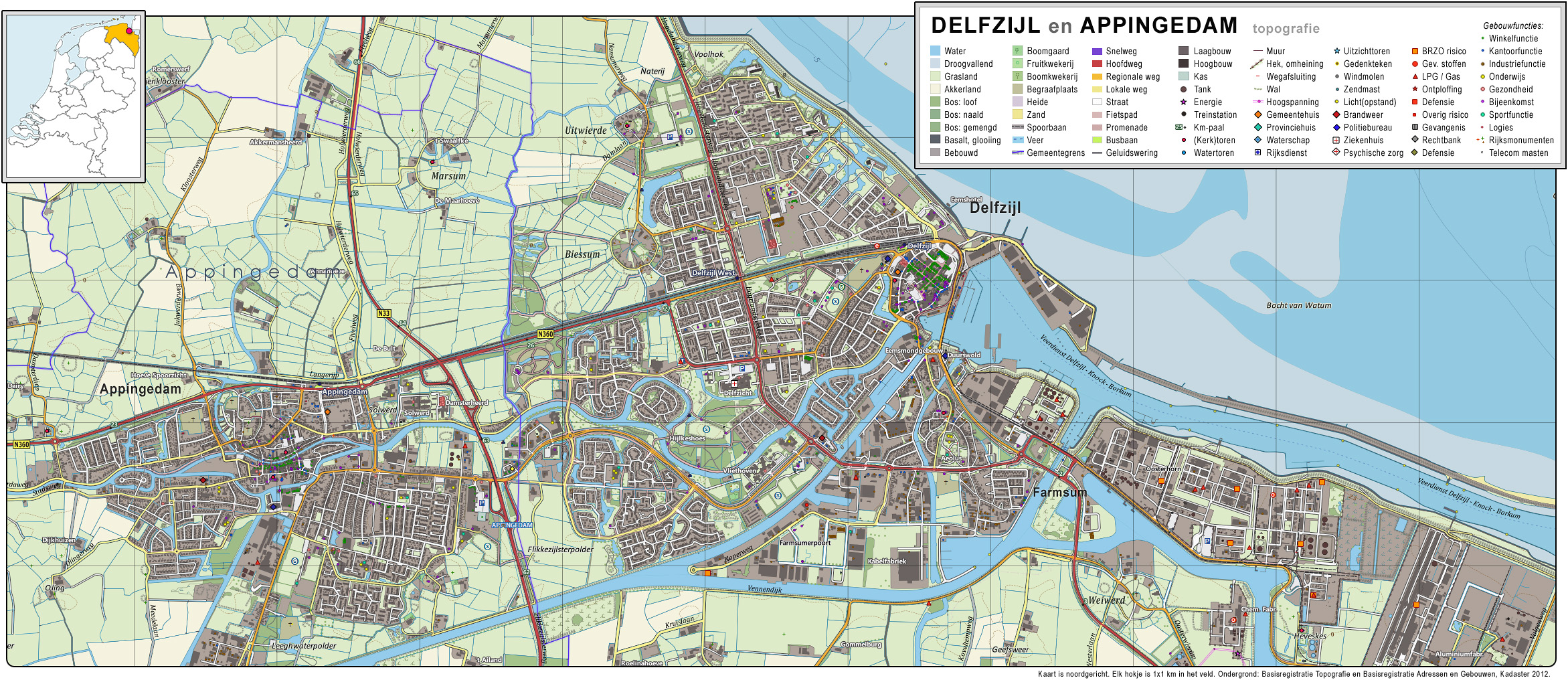Postcode Delfzijl - Het Postcode en Adresboek van Nederland
