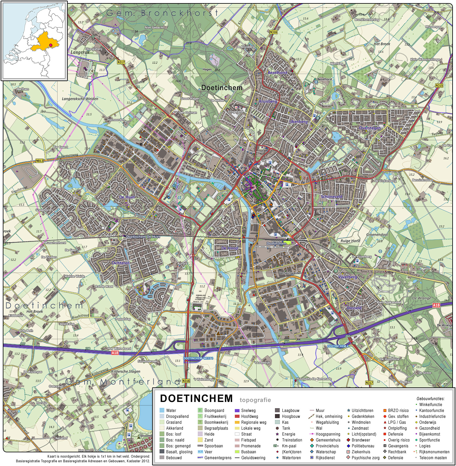 Postcode Doetinchem - Het Postcode en Adresboek van Nederland