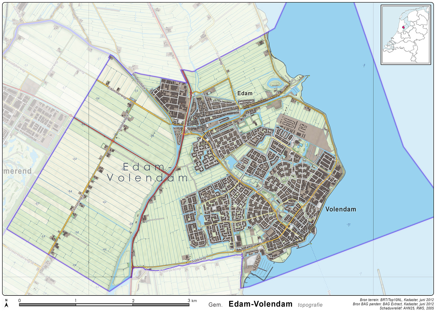 Postcode Edam - Het Postcode en Adresboek van Nederland