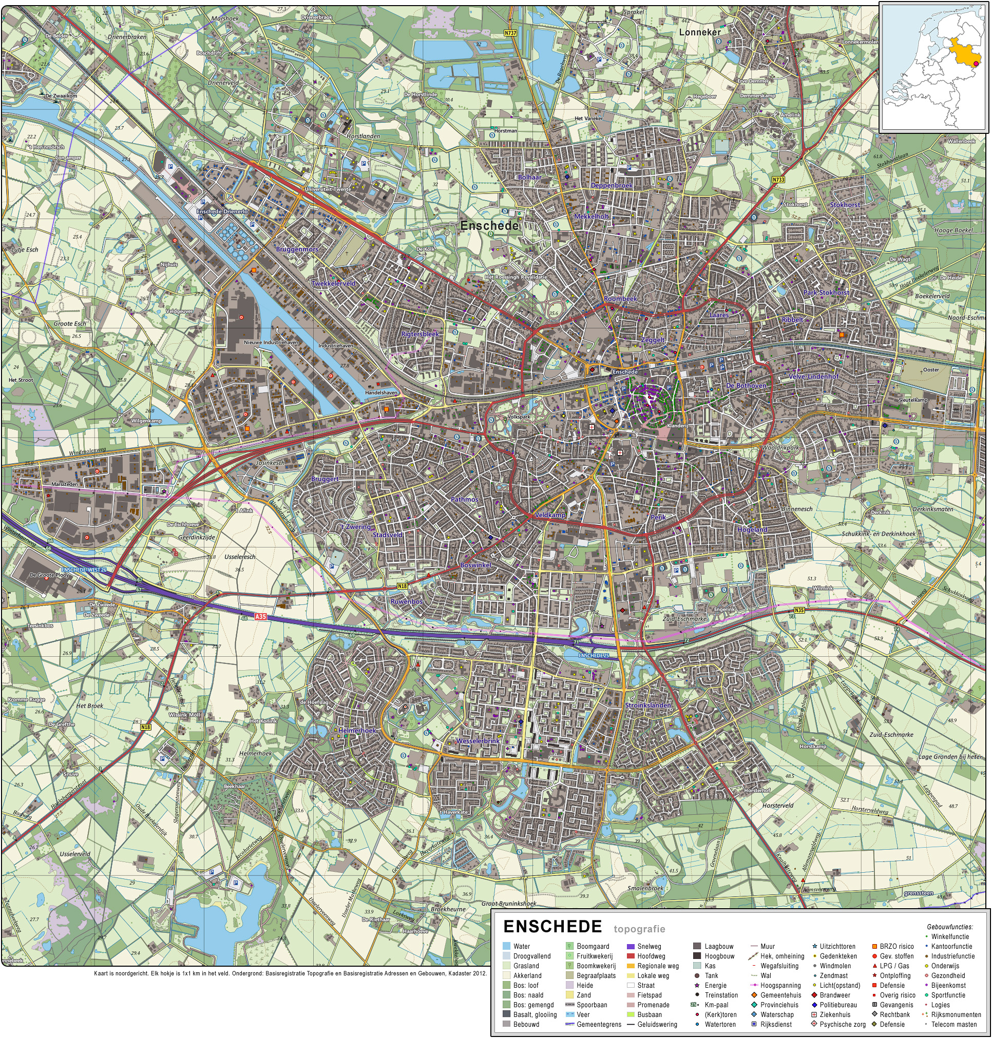 Postcode Enschede - Het Postcode en Adresboek van Nederland