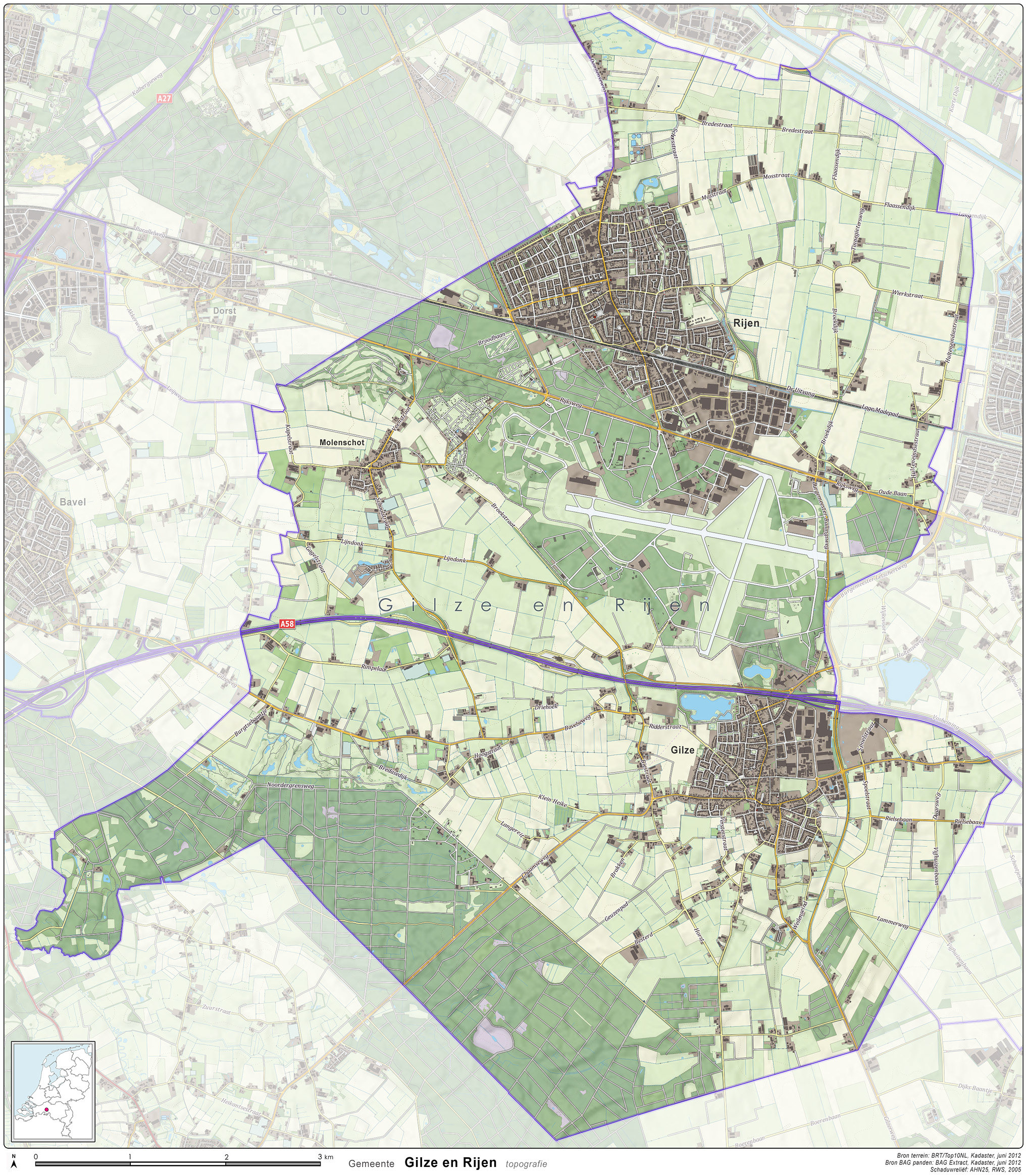 Postcode Gilze - Het Postcode en Adresboek van Nederland