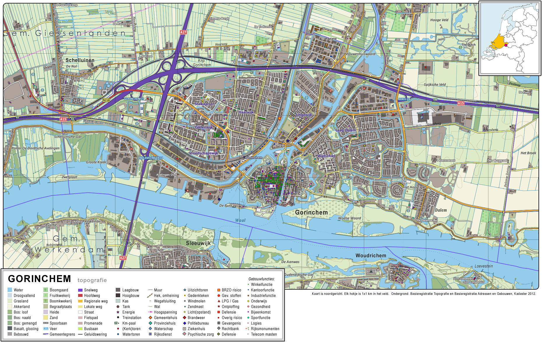 Postcode Gorinchem - Het Postcode en Adresboek van Nederland