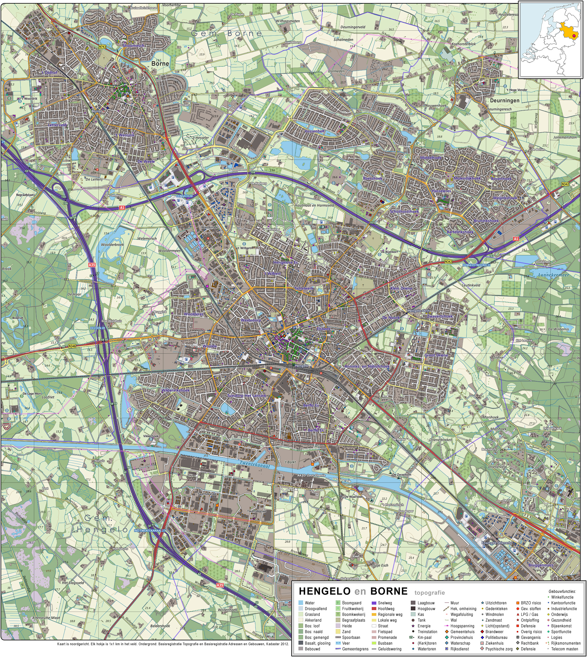 Postcode Hengelo - Het Postcode en Adresboek van Nederland