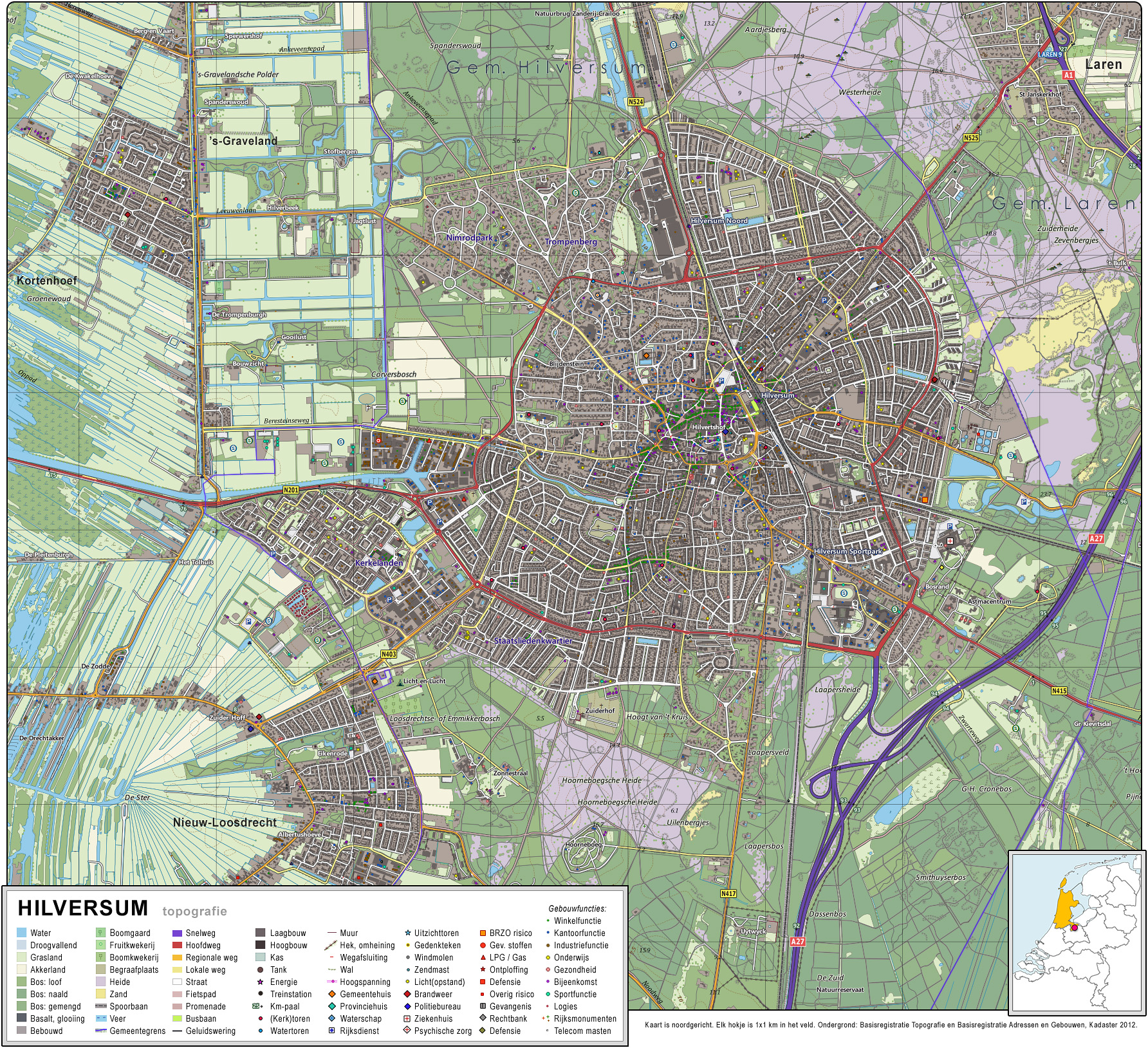 Postcode Hilversum - Het Postcode en Adresboek van Nederland