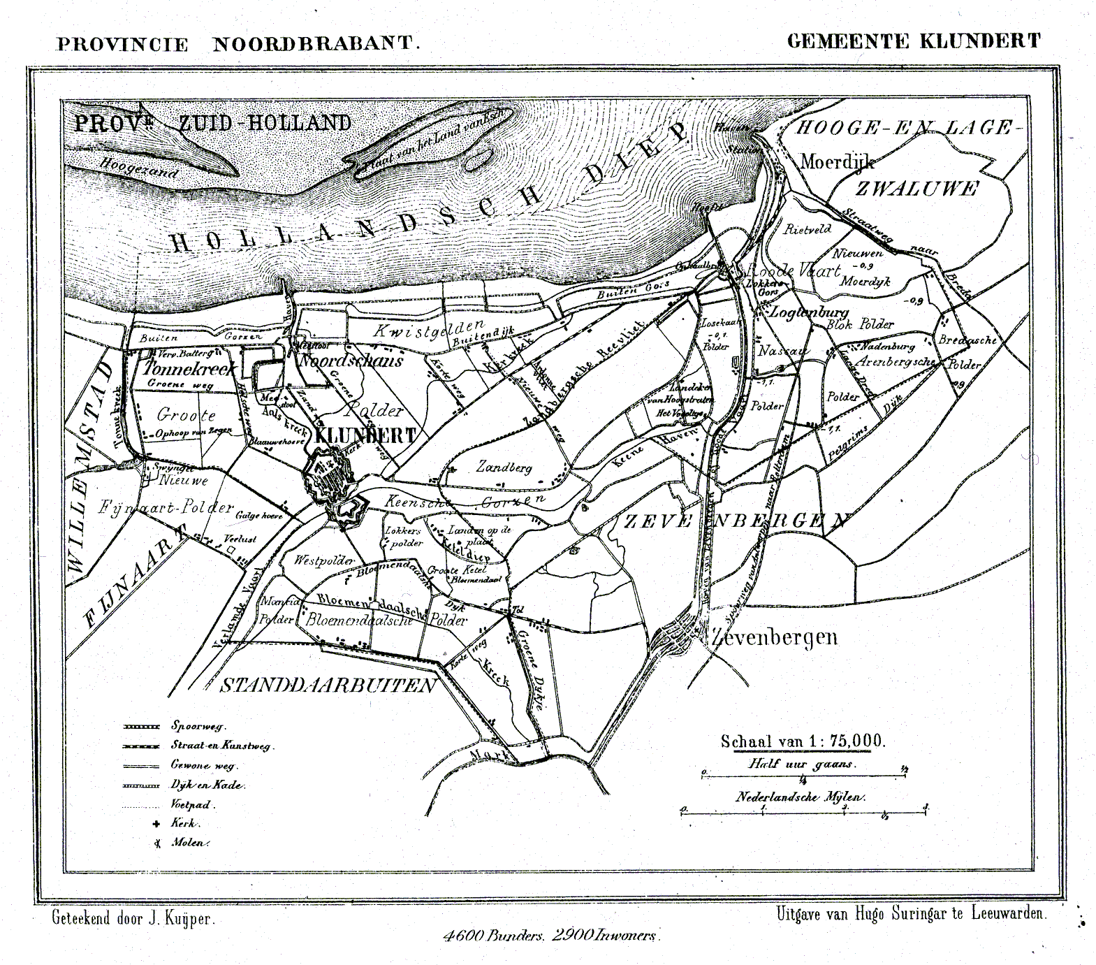 Postcode Klundert - Het Postcode en Adresboek van Nederland