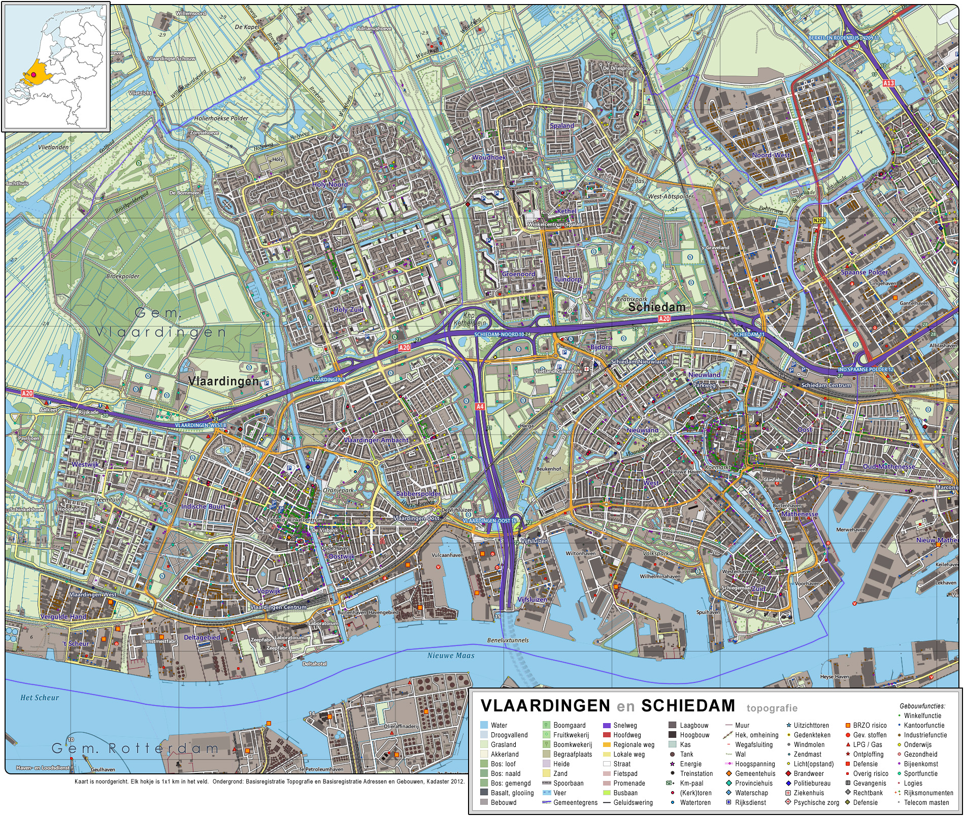 Postcode Schiedam - Het Postcode en Adresboek van Nederland