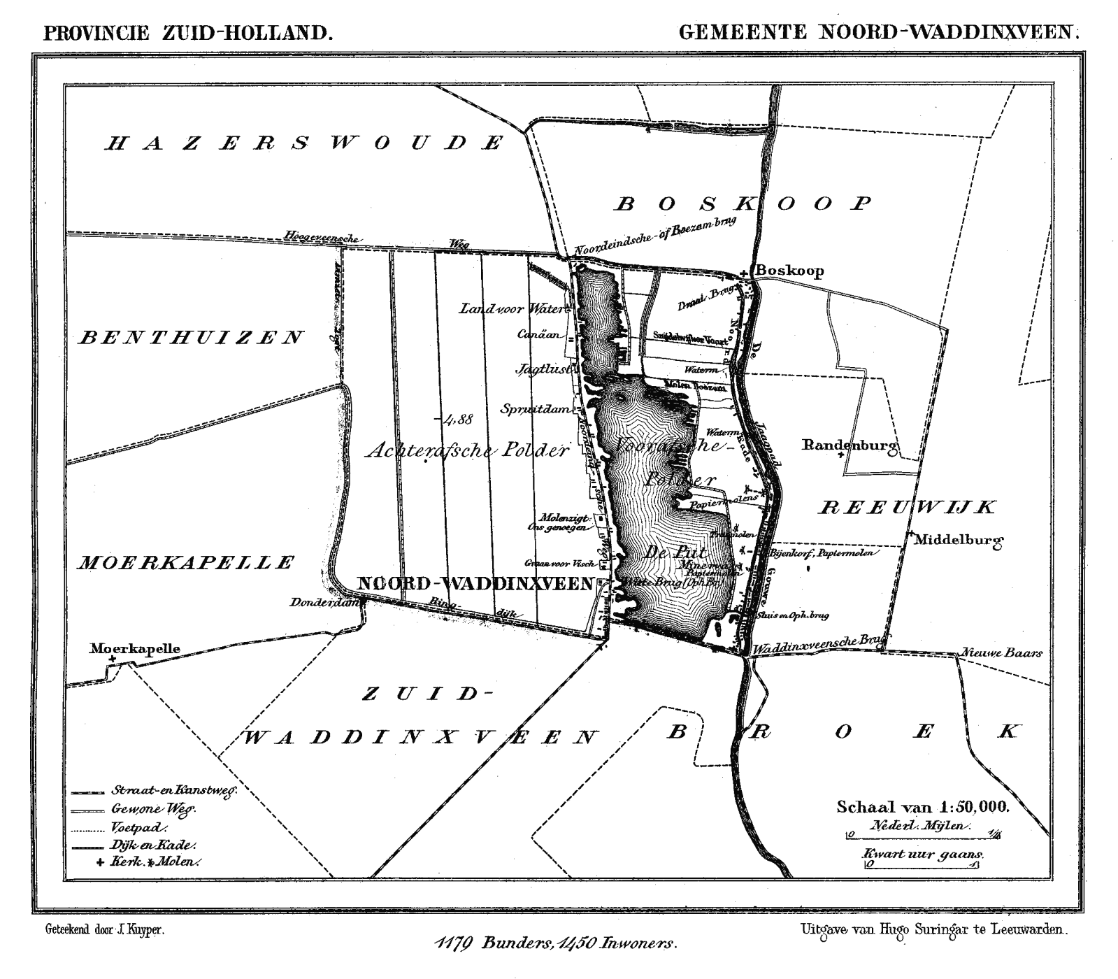 Postcode Waddinxveen - Het Postcode en Adresboek van Nederland